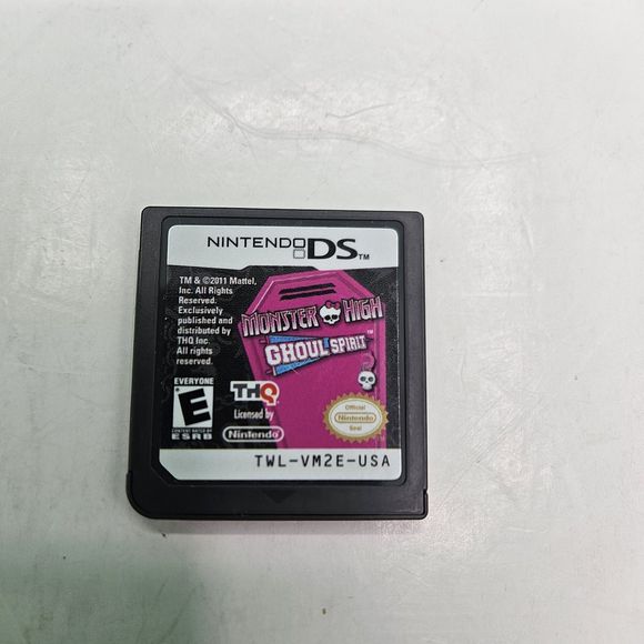 thq | Video Games & Consoles | Monster High Ghoul Spiritnintendo Ds ...